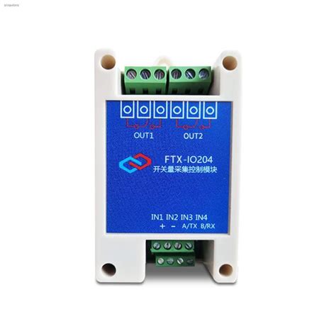 Channel RS Serial Port Relay Module Digital Acquisition Input And Output Control Modbus FTX