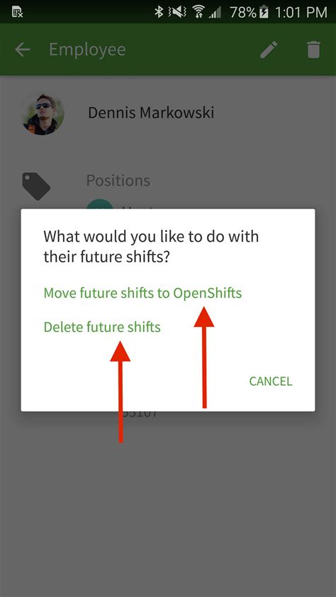 Delete An Employee When I Work Help Center