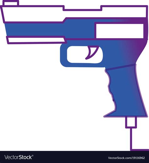 Toy Gun Design Royalty Free Vector Image Vectorstock