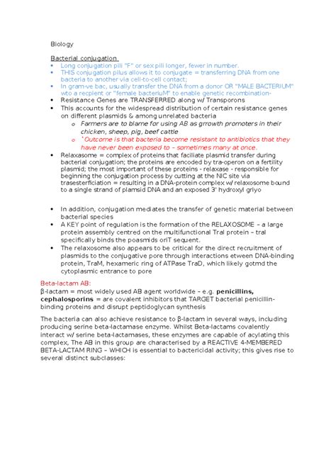 Bio Anti Bacteria Biology Bacterial Conjugation Long Conjugation