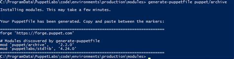 Using Puppet Modules Forge And R K On Windows Mark Wragg Blog Wragg Io