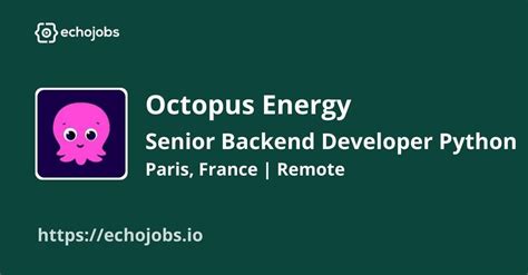 Hiring Senior Backend Developer Python Cdi Remote Paris France Remote Machine Learning