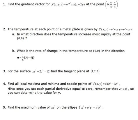 Solved Multivariable Calculus I Ve Seen Several Ways Of Chegg