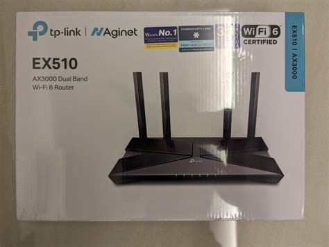 BNIB TP Link EX AX Dual Band Gigabit Wi Fi Router Negotiable Retails Computers