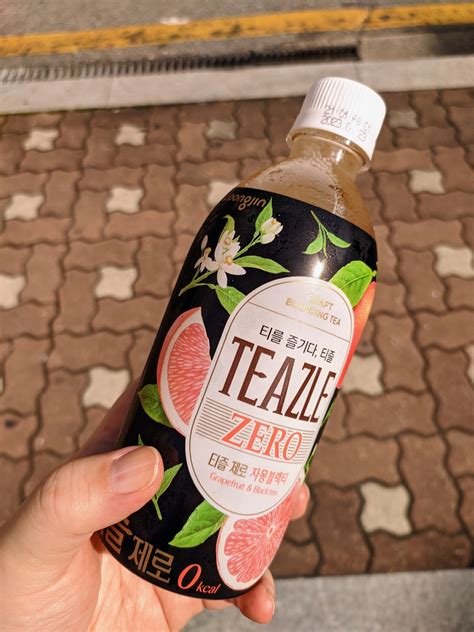 티즐 제로 자몽블랙티 Draco