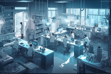 科学实验室插画图片下载 正版图片600009404 摄图网