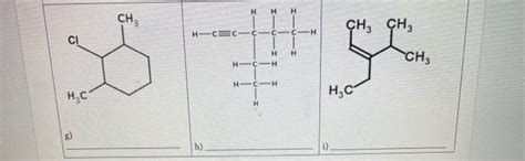 Solved PART A Name the following compounds CH مع CH CHE Chegg com