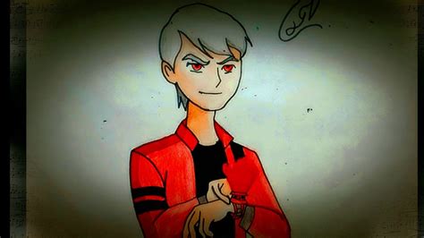 رسم البيدو من كارتون بن تن الين فورس Youtube