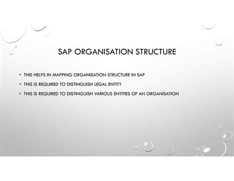 Sap Organisation Structure Business View Pdf