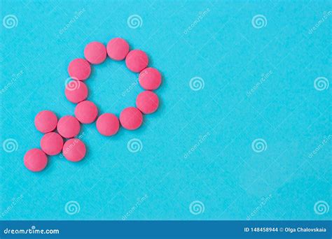 Geneeskunde Voor Vrouw Overgang Pms Menstruatie Of Oestrogeenconcept