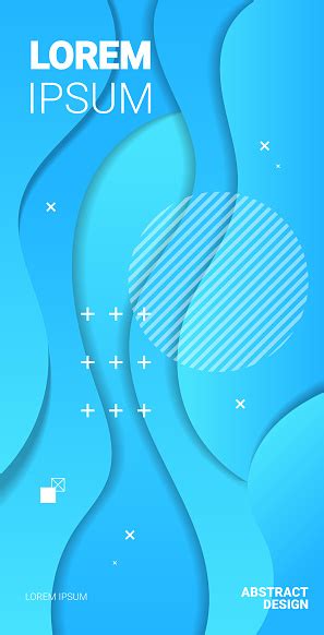 종이 잘라 3d 추상 배경 배너 화려한 파도 조각 예술 개념 물결 모양 레이아웃 전단지 프리젠 테이션 또는 포스터 수직 복사 공간 3차원 형태에 대한 스톡 벡터 아트 및