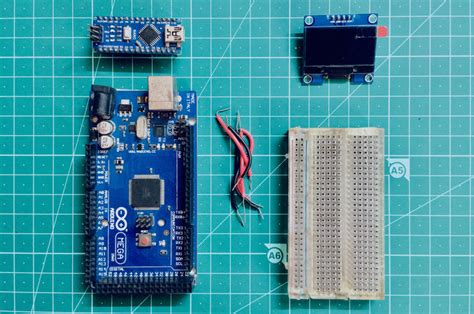 how to interface a 128 64 oled display with arduino