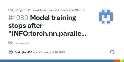 Model Training Stops After Infotorchnnparalleldistributedreducer