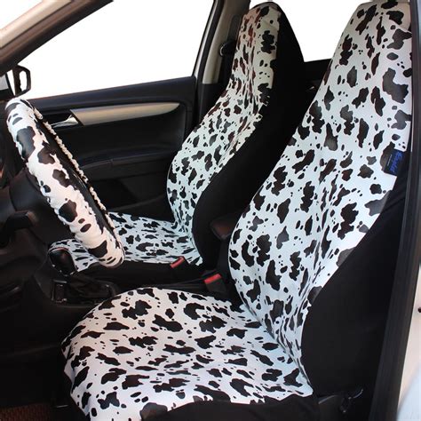 Cow Print Car Seat Covers Etsy