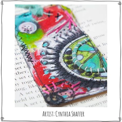 Hand Sewn Art Creations Turned Adorable By Cynthia Shaffer Using Mixed