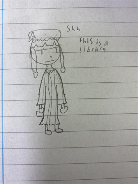 Drawing Patchy For The Library Touhou