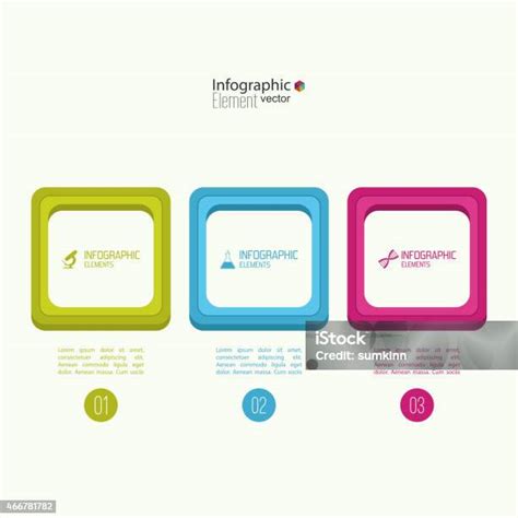 Comparative Chart With Templates For Presentation Stock Illustration