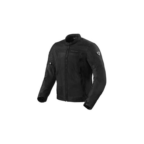 Revit Eclipse 2 Black Motorcycle Summer Jacket