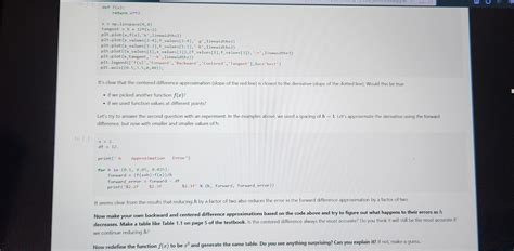 solved homework exercise 1 derive a formula for f′′ x