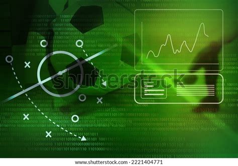 Football Data Analytics Over Royalty Free Licensable Stock Illustrations Drawings