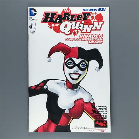 Harley Quinn 1 Original Art 1904 Comics