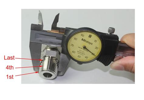 Pipe Fitting Thread Identification