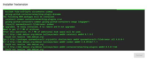 I Cant Install The Plugins Network Openmediavault