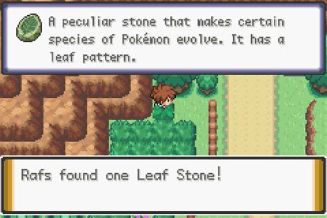 Leaf Stones Pokémon Unbound Wiki