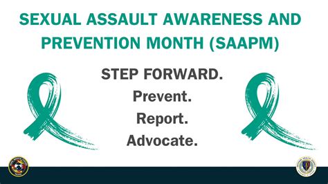 Sexual Assault Awareness And Prevention Month Us Department Of War