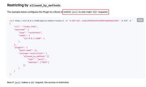Help Request About The Field `allowedbymethods` Of The Plugin Consumer Restriction Cause