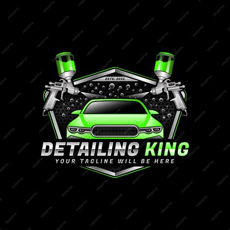 Premium Vector Auto Detailing Logo And Car Wash Logo Design Template
