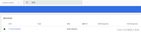 nginx ingress部署 跨命名空间转发 ingress 跨namespace csdn博客