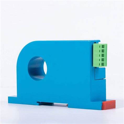 DC 0 50A 0 100A Perforated DC Ampere Switch Din DC Current Sensor With Relay Output Limit Alarm