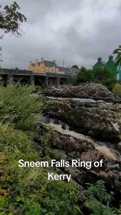🇮🇪 🌊 Sneem Falls Small Rocky Falls By The Bridge Youtube
