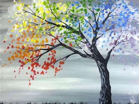 Paint And Sip Transforming Tree Houston Classpop