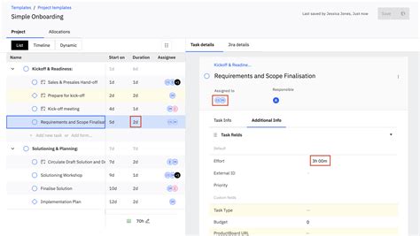 How To Enable And Configure Auto Allocate In A Template Rocketlane