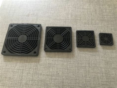 Pc 컴퓨터 팬 필터용 플라스틱 팬 먼지 필터 가드 그릴 프로텍터 방진 커버 3 인 1 40mm 50mm 60mm 2