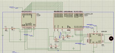 The Connection Of The 89C51 Microcontroller To The ADC DC Motor Download Scientific Diagram