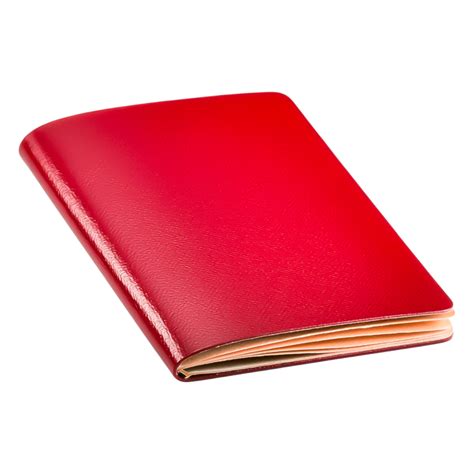Bright Red Notebook For Creative Planning 55845248 Png