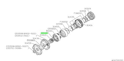 Buy Genuine Subaru 806534010 Bearing Thrust Prices Fast Shipping