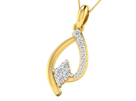 Elegant Small Pendent Set 3d Model 3d Printable Cgtrader