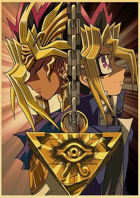 Anime Yu Gi Oh Retro Best Loved Mutō Yūgi Poster Anime Posters Mall
