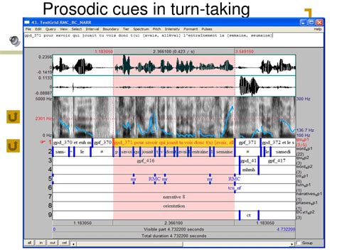 Ppt Spontaneous Speech Interaction And Large Databases For Prosodic