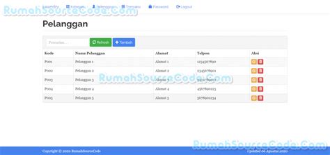 Source Code Sistem Informasi Laundry Php Tugasakhirid
