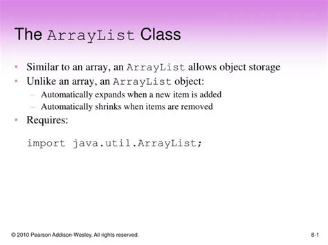 Ppt Java Arraylist Object Storage And Manipulation Powerpoint Presentation Id9667725