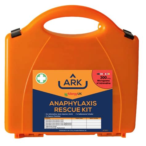 Aea004 Anaphylaxis Rescue Kit 300mcg Adult