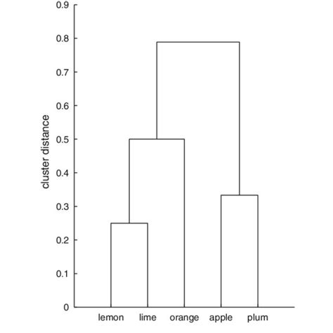 Dendrogram Illustrates The Hierarchical Clustering Procedure For A
