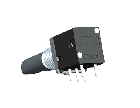 EC Series Metal Shaft Rotary Encoder Vertical Incremental Rotary Encoder For Channel Control