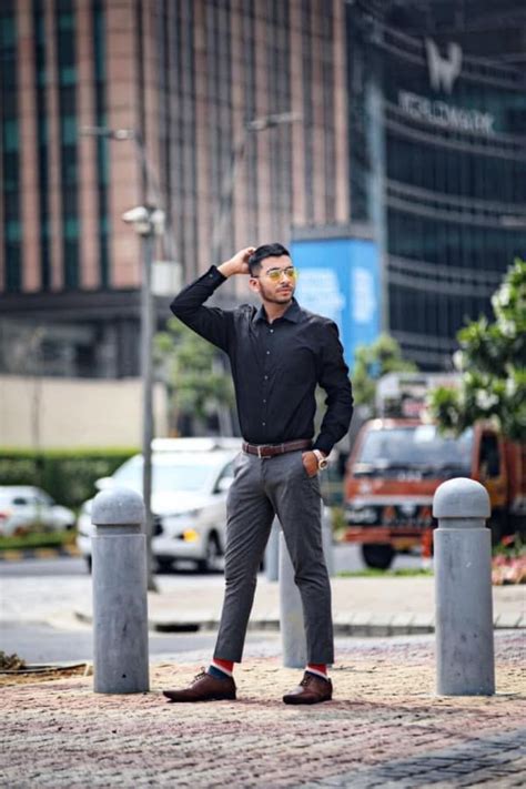 60 Dashing Formal Shirt And Pant Combinations For Men Blue Shirt