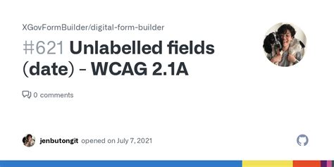 Unlabelled Fields Date Wcag A Issue Xgovformbuilder Digital Form Builder Github